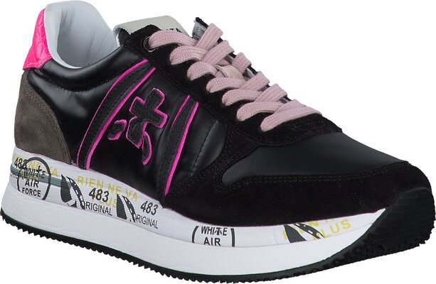 Premiata Plateau-Sneaker für Damen 101002982015 (Schwarz) online kaufen ...