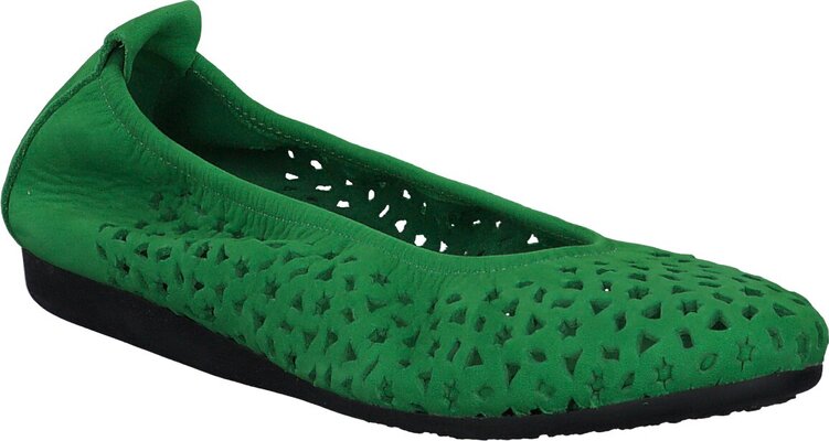 Arche LILLY Damen-Ballerinas aus Leder 100602958670 (Grün) online ...