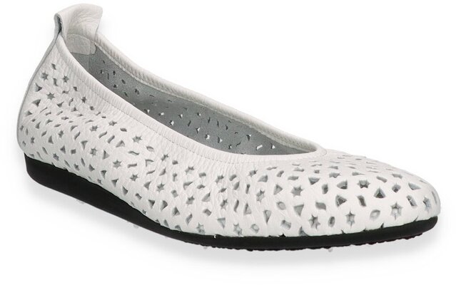 Arche LILLY Damen-Ballerinas aus Leder 100701958645 (Weiß) online ...
