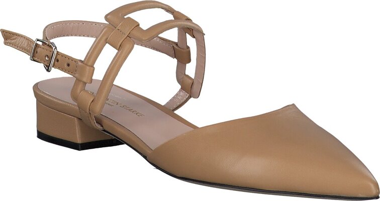 Konstantin Starke Damen-Slingpumps aus Leder 130301032608 (Beige ...